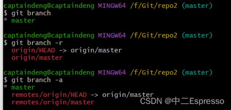 Git 常用分支操作命令 git branch命令 CSDN博客