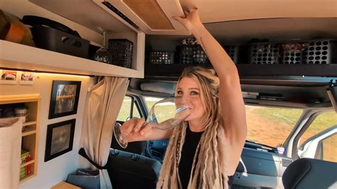Couple S Diy Camper Van Is An Off Grid Abode With A Homey Cleverly Arranged Interior