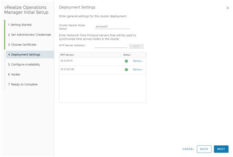 6 Deployment Settings AOC IT