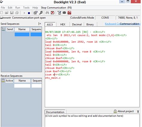 Esp8266 Esp 01 Board Flash Configuration Issue Networking