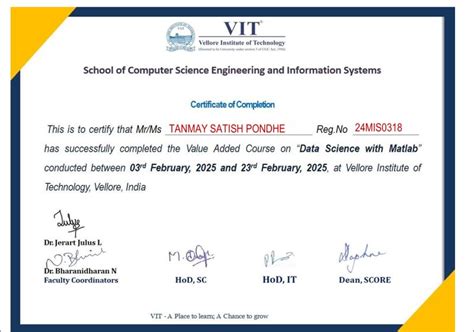 🚀 Thrilled To Share That I Recently Completed A 15 Day Certification