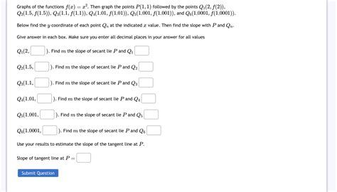 Solved Graphs Of The Functions F X X Then Graph The Chegg