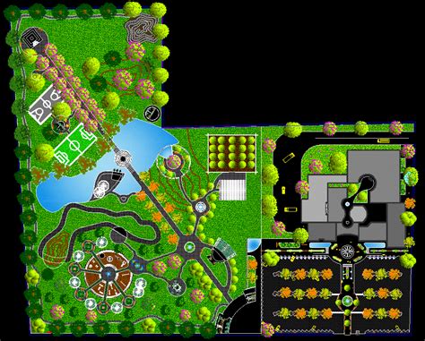 Landscaping Detail Cad Drawing