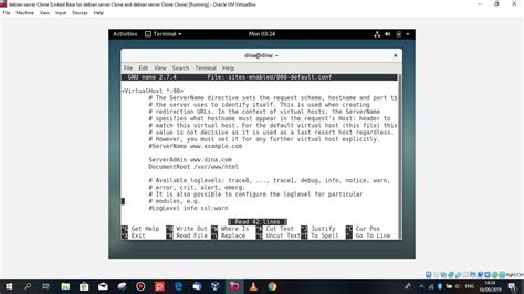 konfigurasi web server dan virtual host youtube