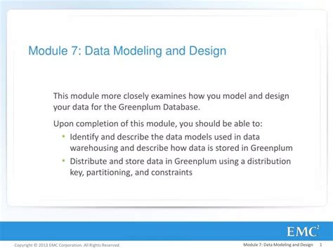 PPT Module 7 Data Modeling And Design PowerPoint Presentation Free Download ID 6216226