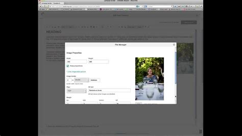 Inserting Images Into Mailchimp Template Youtube