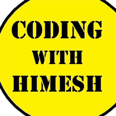 Codingwithhimesh Youtube