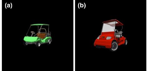 example images from the stimulus set of a a target object and b a download scientific diagram