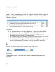 Understanding Levels of Measurement and Sampling in Statistics | Course Hero