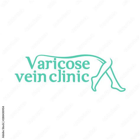 Foot Healthy Logo Varicose Vein Symbol Icon Vector Eps 10 Stock