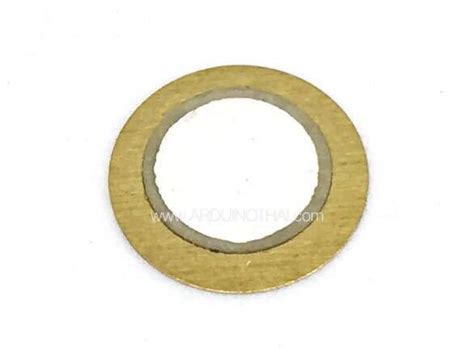 แผ่นเพียโซอิเล็กทริก Piezo Electric 12 Mm สต็อกไทยส่งไว ขาย Arduino เซนเซอร์ และโมดูลต่างๆ ส่ง