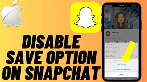 How To Disable Save Option In Snapchat Easy Guide Youtube