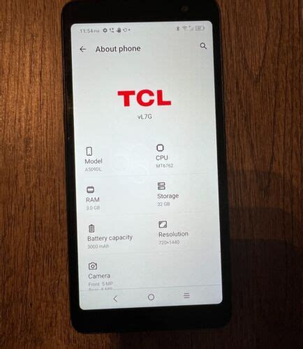 TRACFONE TCL A DL GB SMARTPHONE BLACK SALE EBay