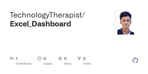 GitHub TechnologyTherapist Excel Dashboard