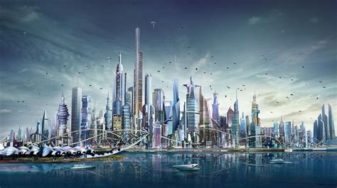 Doha Futuristic City On Behance