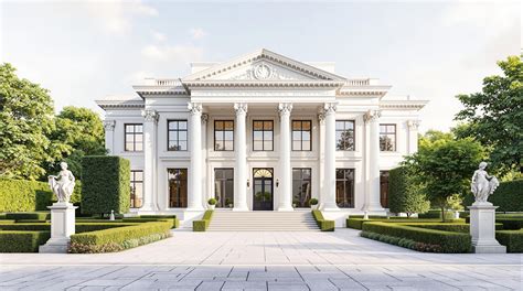 Neoclassical Revival Key Features