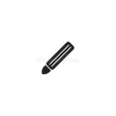 Edit Button Pen Icon Simple Style Education Course Poster Background Symbol Pen Brand Logo