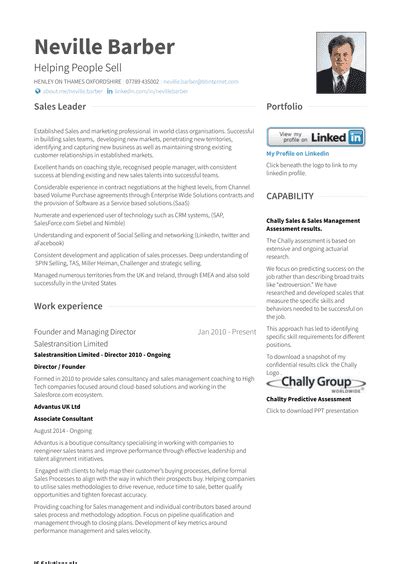 Founder And Managing Director Resume Samples And Templates VisualCV