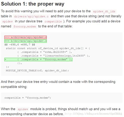 如何在linux kernl中添加spidev的设备节点 spidev节点 csdn博客