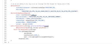 Fixing Issues In Persistentxssinhtmltagvulnerability · Issue 314 · Sasanlabsvulnerableapp · Github