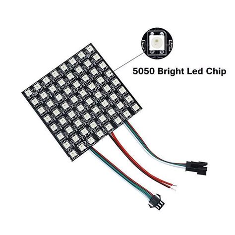 8x8 16x16 8x32 Pixel WS2812B LED Digital Flexible Grandado