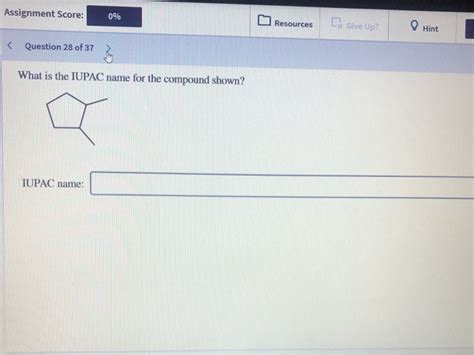 Solved Assignment Score 0 Resources Hint Check Answer