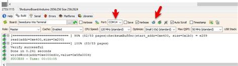 Step 6 Generate Compile And Upload The Arduino Code Visuino