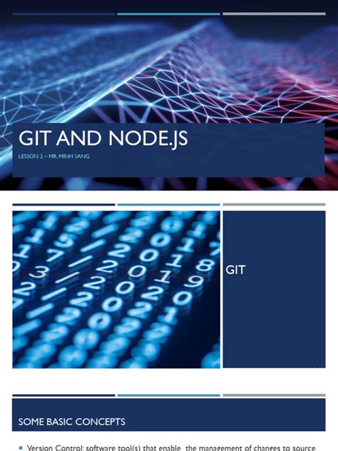 Lesson 2 Git And Nodejs Pdf
