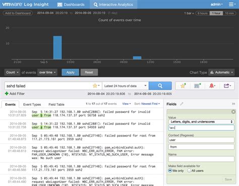 Log Insight Use Case Authentication Logs Sflanders