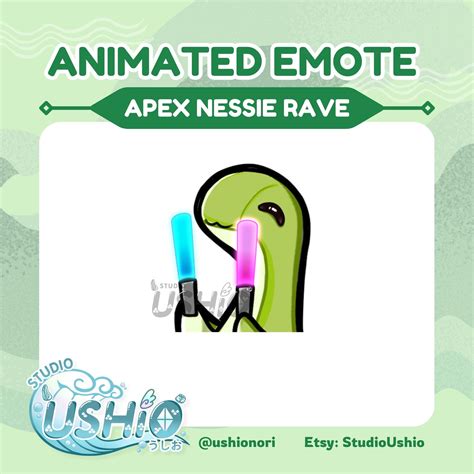 Nessie Apex Legends Animated Rave Emote Twitchdiscord Streaming Asset
