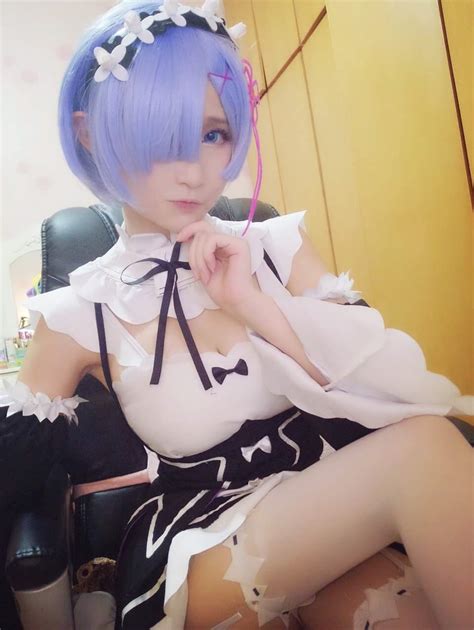 Rem Cosplay Re Zero Kara Hajimeru Isekai Seikatsu Cosplay
