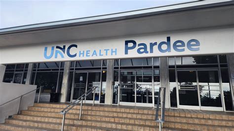 Unc Health Pardee Reveals New Signage Logo At Main Location