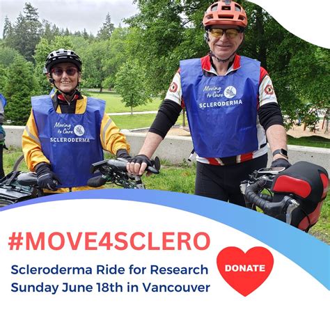 Scleroderma Association Of Bc On Linkedin Move4sclero Movingtocurescleroderma Fundraise Donate…