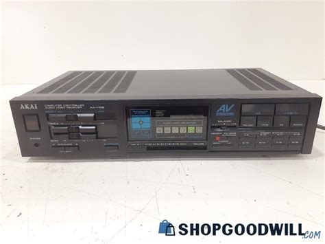 Vintage Akai Computer Controlled Audio Video Receiver Aa-v105 (Power On) | ShopGoodwill.com