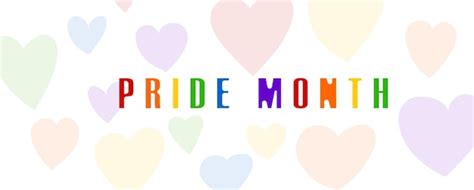 6월 레즈비언 게이 양성애자 트랜스젠더 Lgbt 프라이드의 달 Lgbt 벡터 카드 프라이드의 달 포스터 프리미엄 벡터