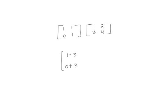 solved compute matrix products column by column and entry by entry