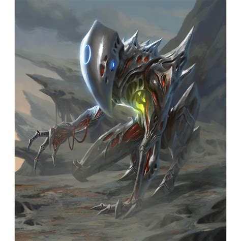 Myr Token Print Original Magic Art