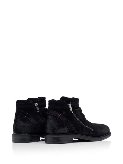 No Brand Suede Hacker Boot Black Life For Men