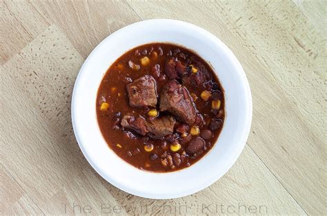 Southwest Sirloin Chili The Bewitchin Kitchen