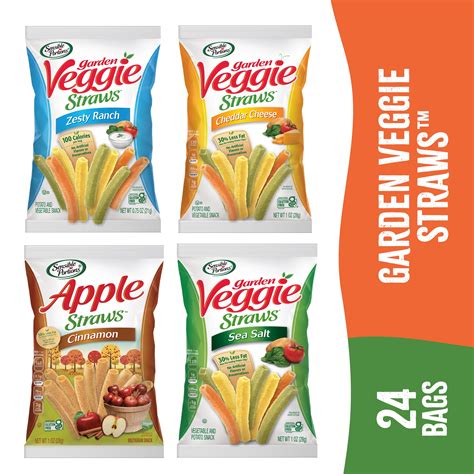 Sensible Portions Gluten Free Garden Veggie Straws 1 Oz Variety Mix