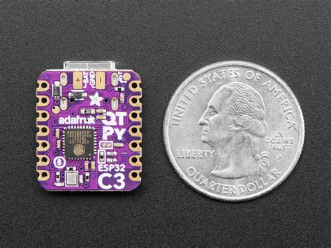 Adafruit Qt Py Esp32 C3 Wifi Dev Board With Stemma Qt Id 5405