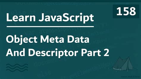 Learn Javascript In Arabic 2021 158 Object Meta Data And