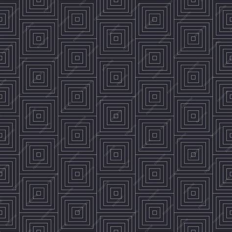 Premium Vector Art Deco Squares Outline Seamless Pattern Vector Luxury Abstract Background