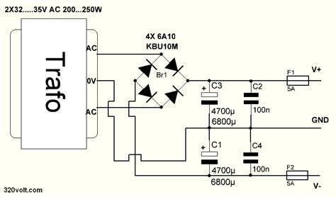 W Power Amplifier TIP TIP Transistors Pro And Simple Version Electronics Projects