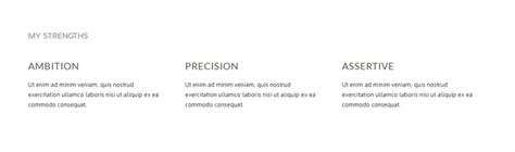 Texts In Grid Repeater Landing Page By Nicepage