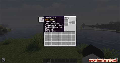 Shulker Box Slot Mod 1192 1182 Wear The Shulker Mc Modnet