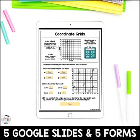 Coordinate Plane 5th Grade Numerical Patterns Coordinate Graphing