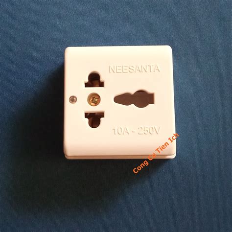 Single 1 Door Socket With Load Capacity Of 10a Hanoi Utility Tool Shopee Malaysia