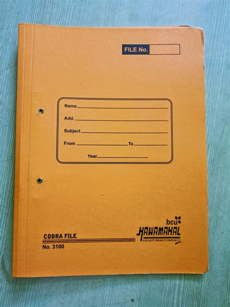 Office Spring And Cobra Files At ₹ 20piece Cobra File Folder In Jaipur