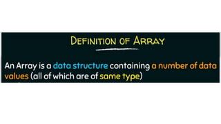 Arrays And Pointers In C Programming Language Ppt